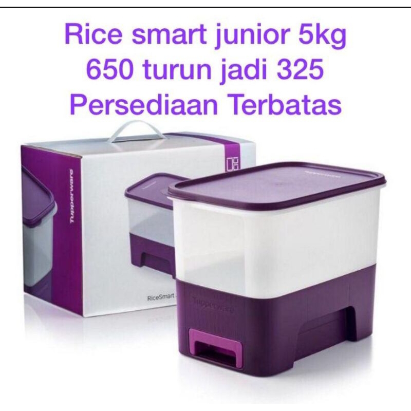 Rice Smart Junior 5kilo Tupperware Rice Storage | Shopee Malaysia