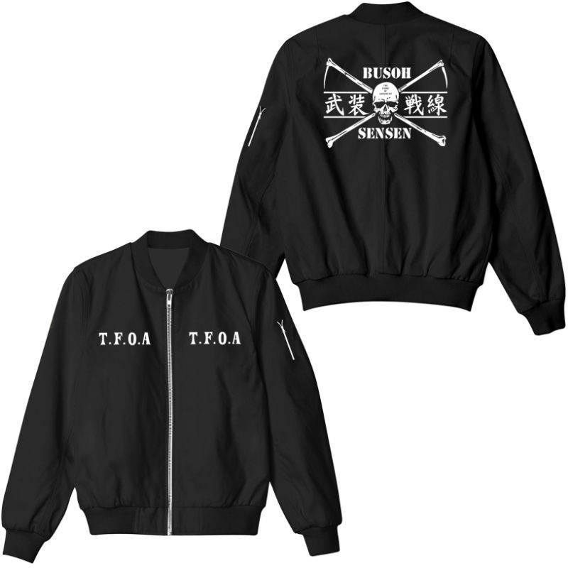 Tfoa Bomber Jacket The Front Of Armament Crows Zero | Shopee Malaysia