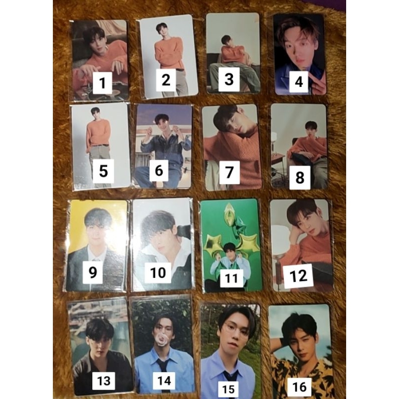 Official PHOTOCARD ASTRO CHAEUNWOO MOONBIN ROCKY SANHA JINJIN | Shopee Malaysia