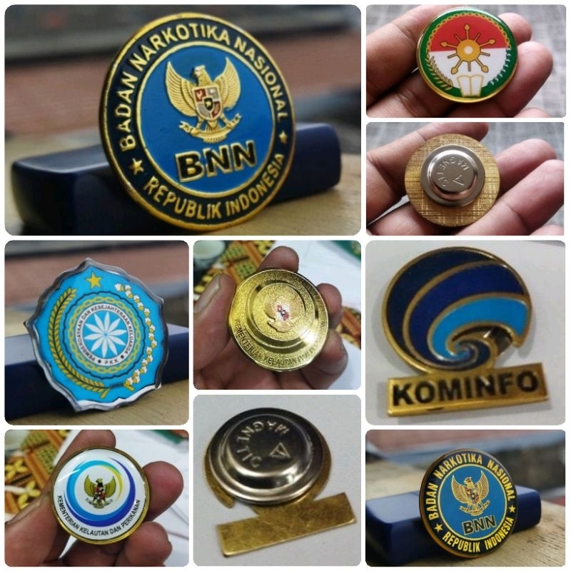 Kominfo/pkk/bnn/darma Women's Magnetic Brooch PIN PARADE/Ministry Of ...
