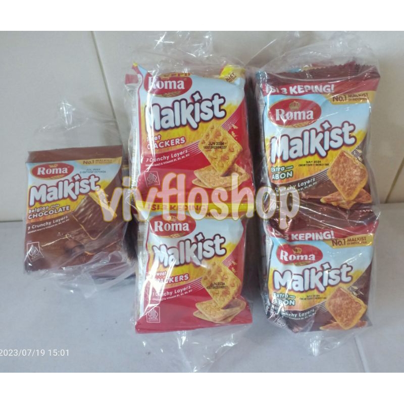 Roma Malkist Chocolate/ Roma Malkist Shredded / Roma Malkist Crackers ...