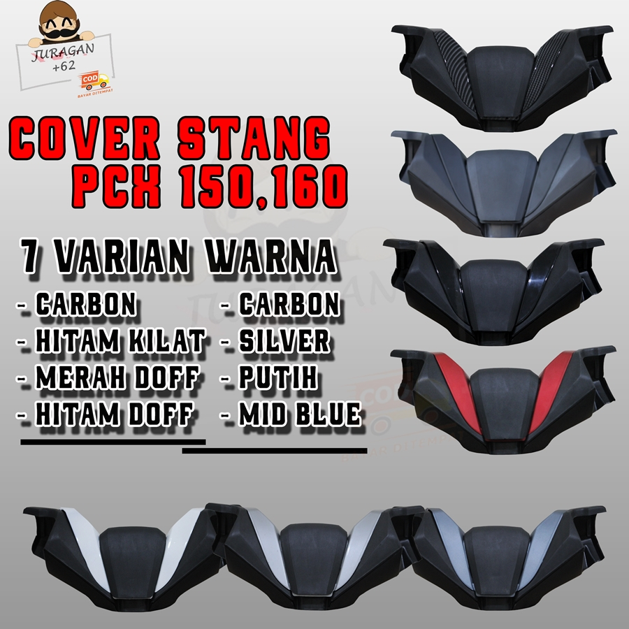 Cover Handlebar COVER PCX 160 150 ABS CBS CBU HONDA CARBON CARBON ...