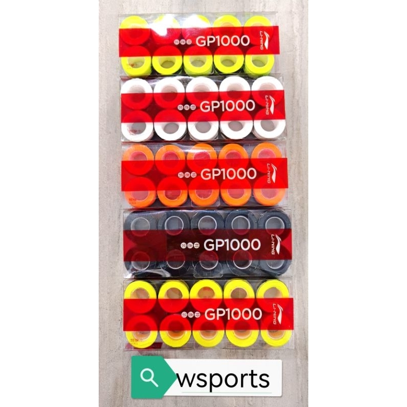 Li-ning Badminton Grip GP 1000 3000 GP 1000 GP3000 Original | Shopee ...