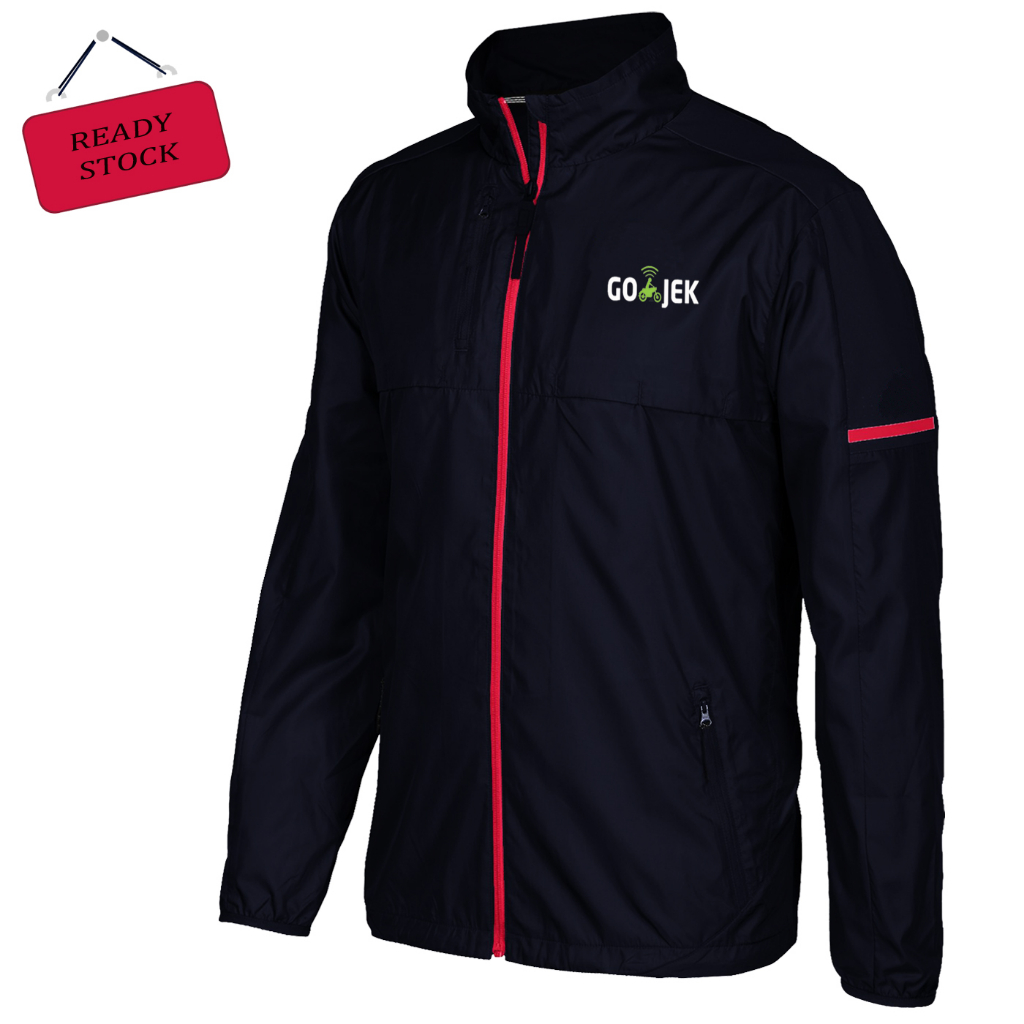 The Latest GOJEK LOGO Men's BOMBER Jacket/Water & Wind Resistant Jacket ...