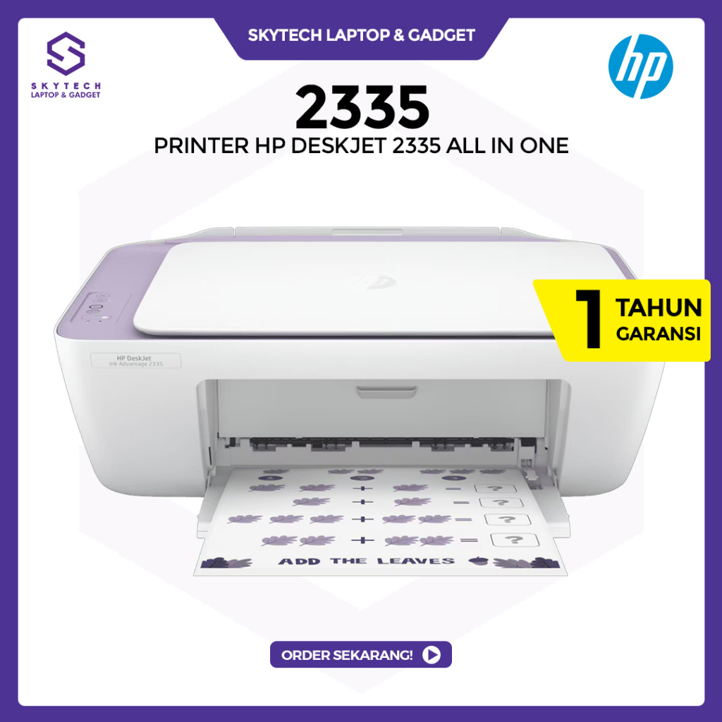 Hp Deskjet2335 PRINTER ADVANTAGE ALL IN ONE PRINTER SCANNER COPY ...