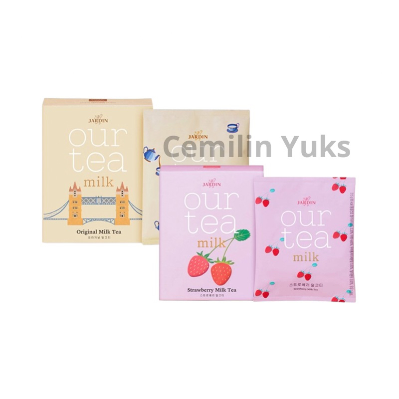 Jardin Our Tea Instant Milk Tea Korea Strawbery Milk Tea Korea Original ...