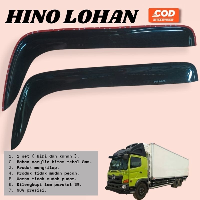 Hino LOHAN SLIM CAR WATER GUTTERS | Shopee Malaysia