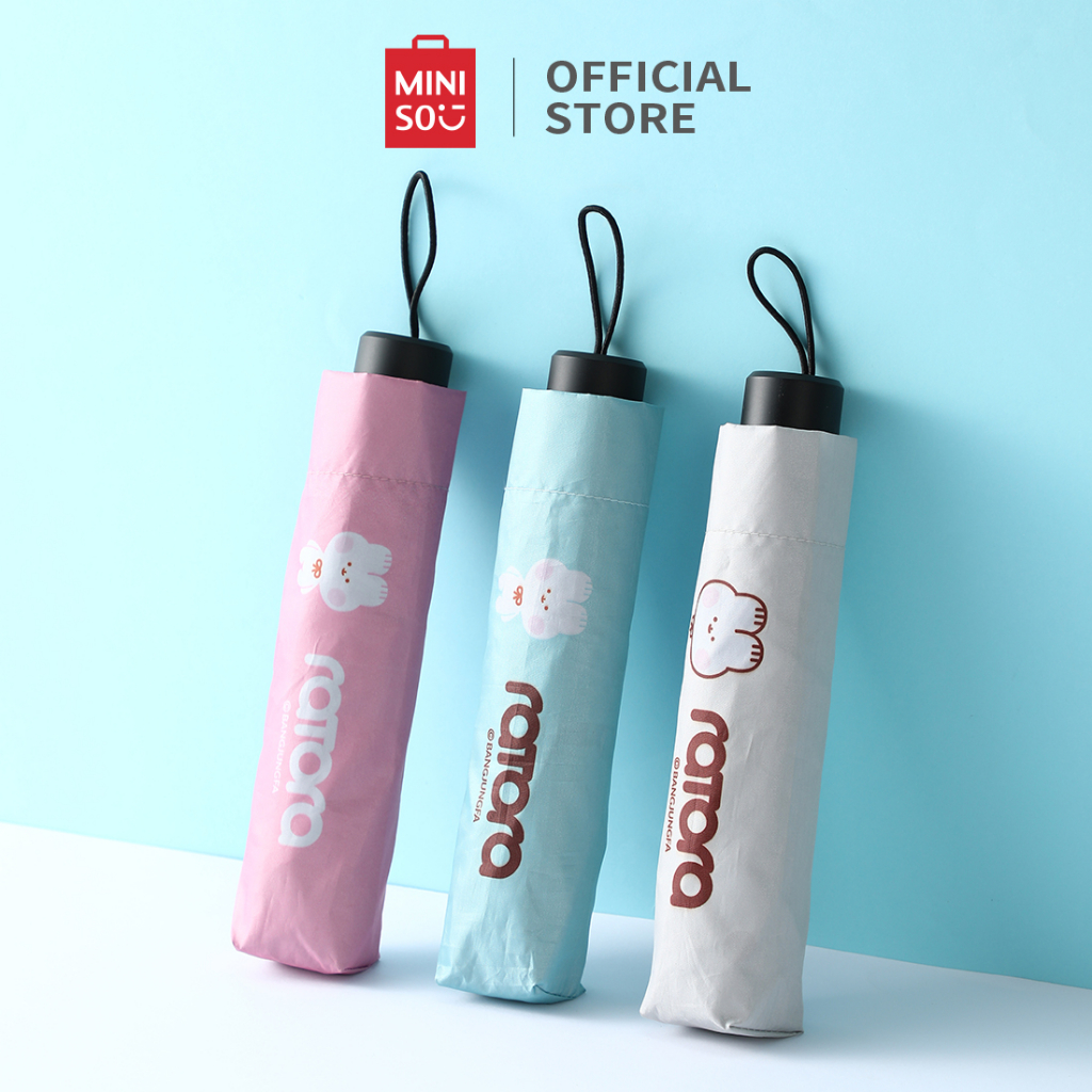 Miniso Ratora Anti-UV Folding Rain Umbrella Outdoor Foldable Umbrella ...