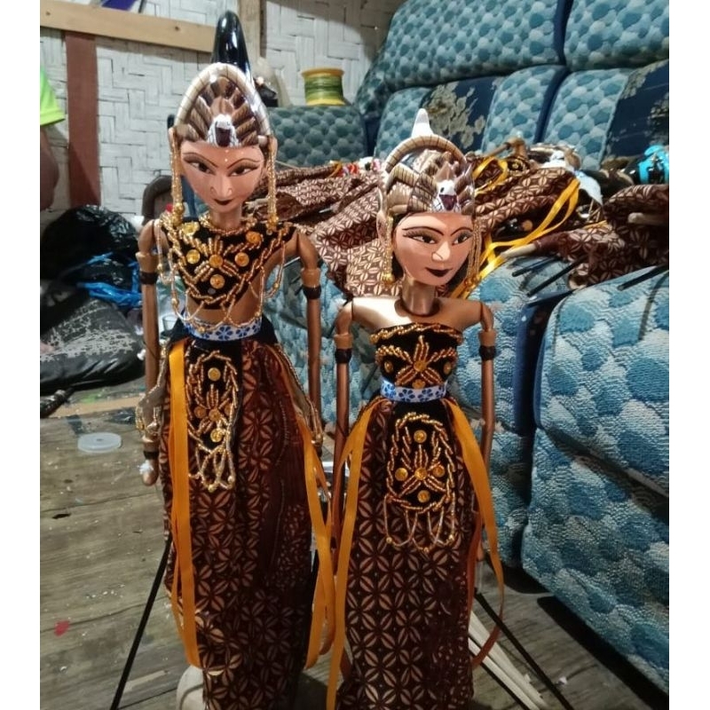 Puppet golek Arjuna & Srikandi | Shopee Malaysia