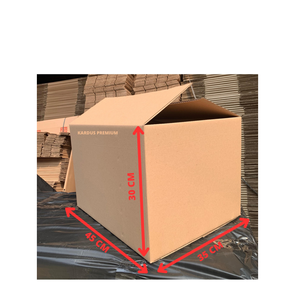Cardboard packing box 45x35x30 cm | Shopee Malaysia