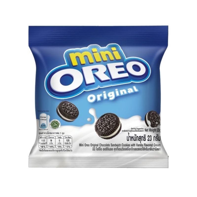 Oreo mini biscuits in sachet packaging | Shopee Malaysia