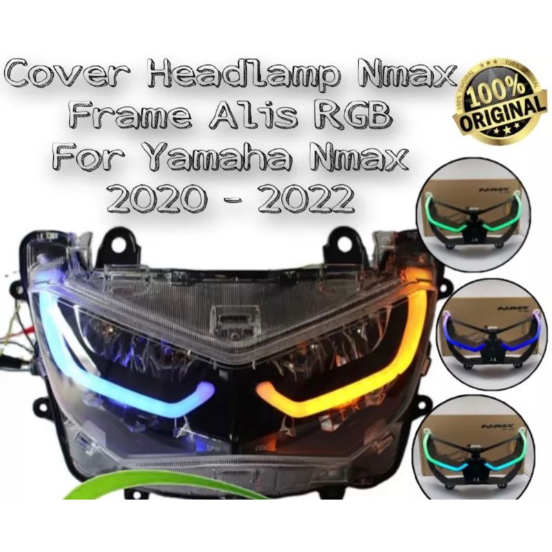 Nmax Front DRL Eyebrow Lights New RGB Plus Nmax Eyebrow Frame Nmax ...