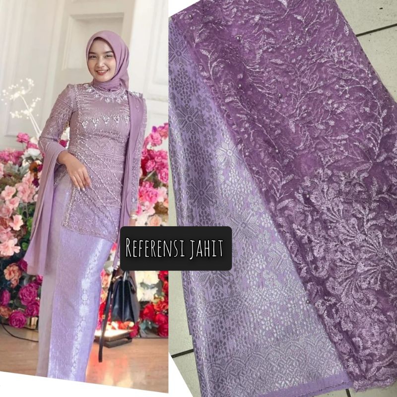 Bridesmaid Package, TILE Fabric, SONGKET Fabric, KEBAYA Material ...