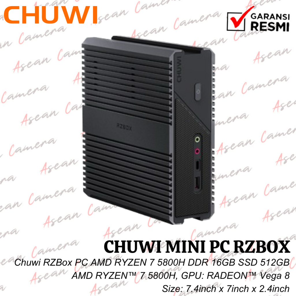 Mini PC Chuwi RzBox AMD RyzenTM 94900h Official Desktop Gaming | Shopee ...