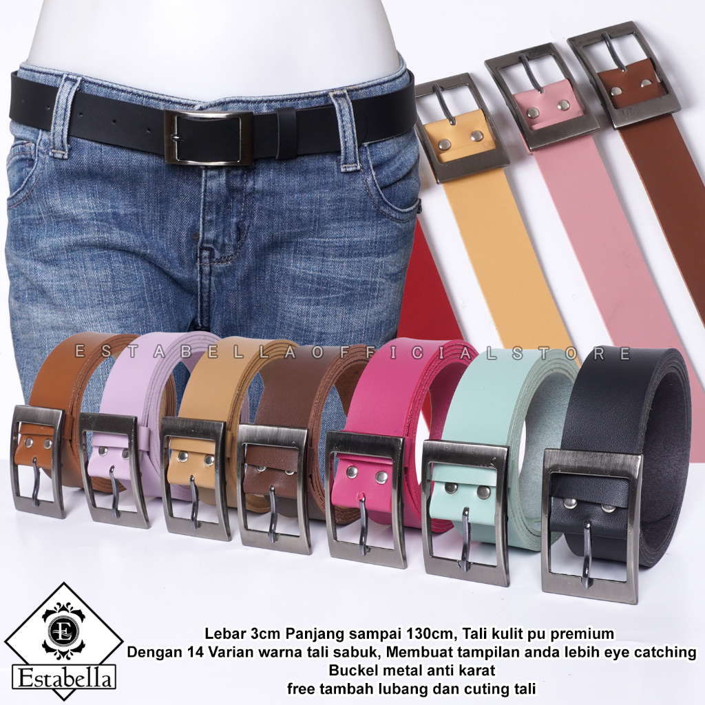 Women's Belts Big Size Casual Jumbo Girls Belt Width 3cm Length To ...