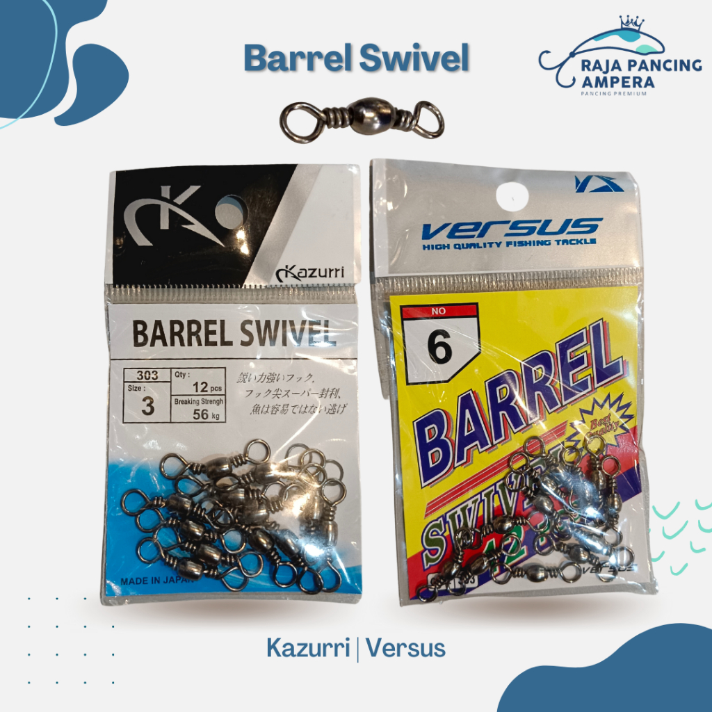 Kazurri Swivel Barrel | Spool - Fishing Spool Versus Complete Fishing ...