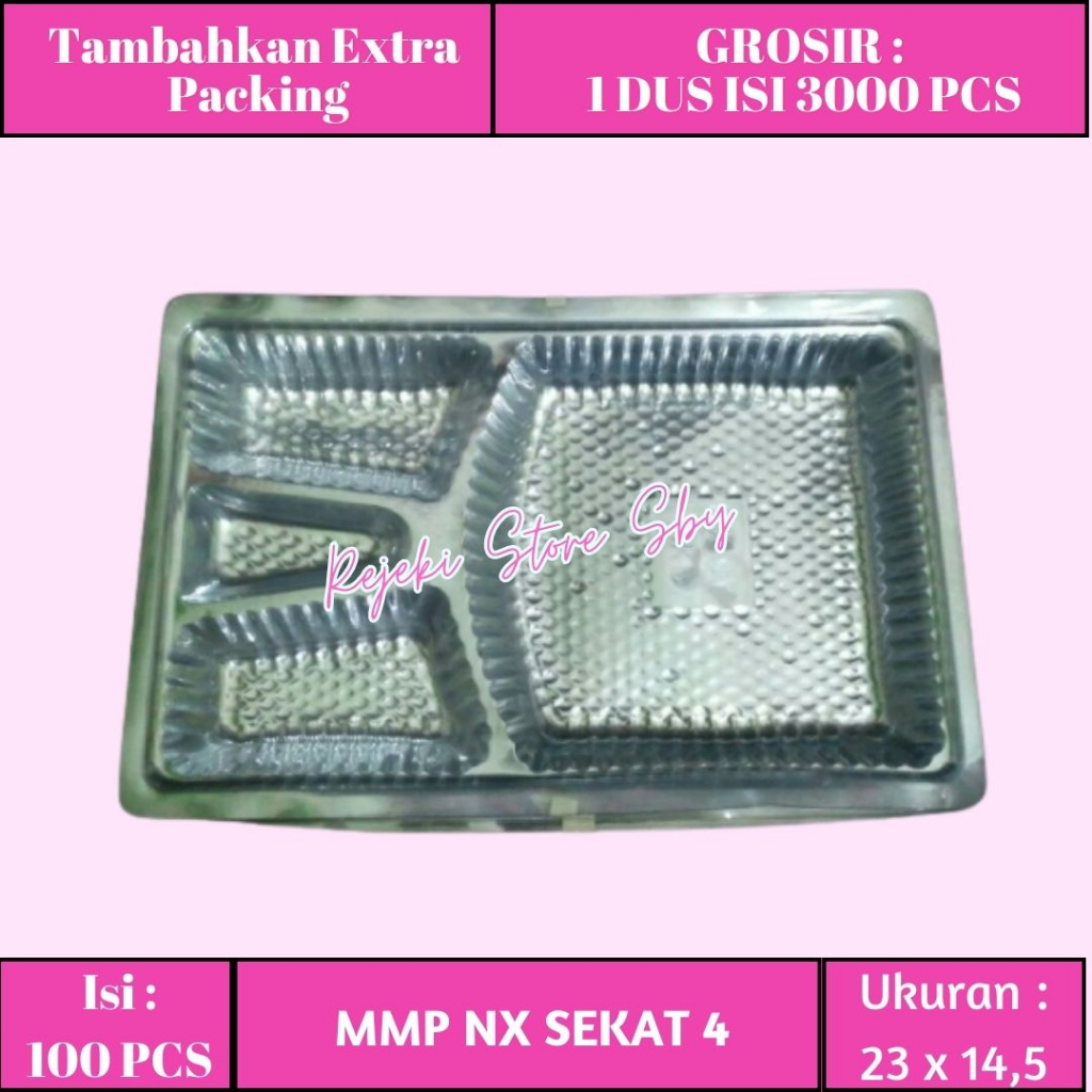 (100Pcs) Mika Dus Nasi Bulkhead 4/bulkhead 5 | Mika Rice Bulkhead ...