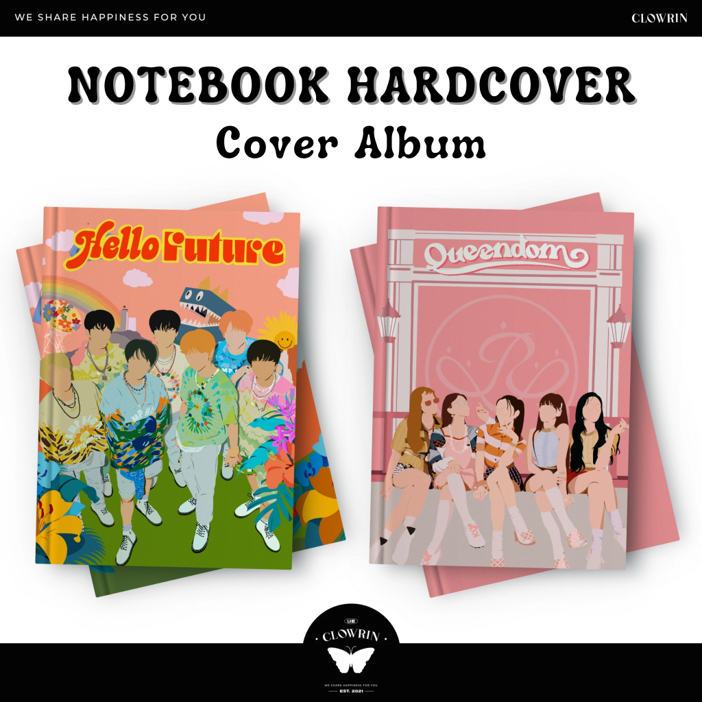 Notebook HARDCOVER - KPOP ALBUM COVER | Shopee Malaysia