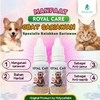 Royal CARE Cat Thrush Medicine For Cat Thrush And Bad Breath Safe For ...