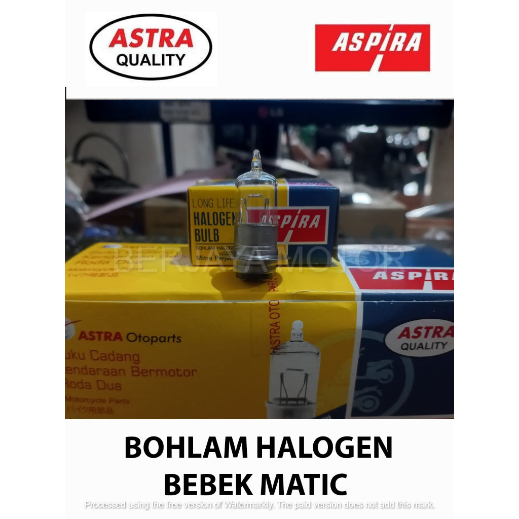 Halogen Duck MATIC VARIO BEAT GRAND ASPIRA Headlight Bulb | Shopee Malaysia