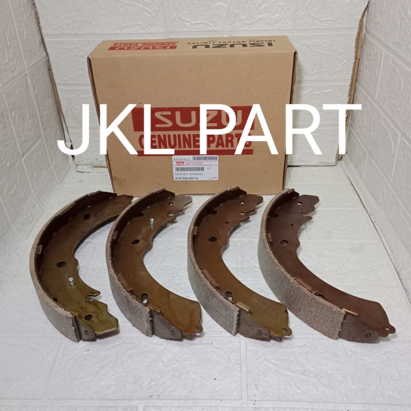 ISUZU DMAX D-MAX REAR BRAKE SHOE ISUZU DMAX D-MAX REAR BRAKE SHOE 1SET ...