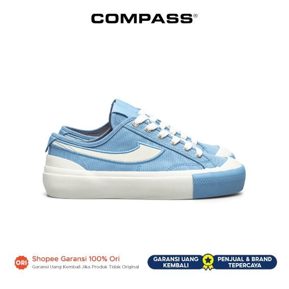 [Original 100%] Compass Proto Lite Low Baby Blue | Shopee Malaysia