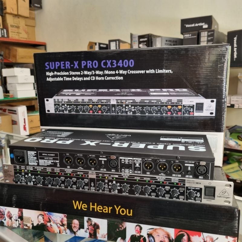 Behringer CX3400 Active CROSSOVER | Shopee Malaysia