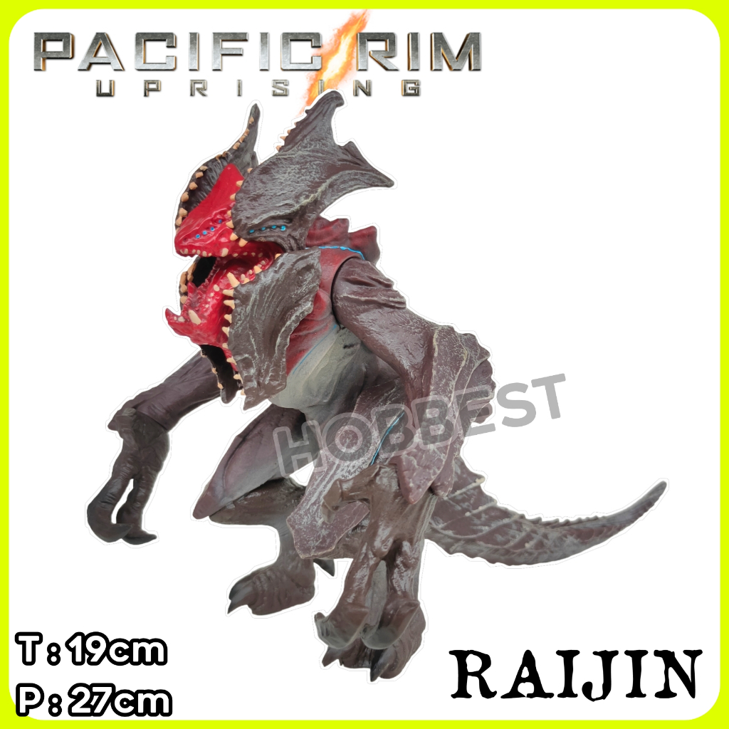 Pacific RIM : RAIJIN - Godzilla Kaiju Action Figure Miniature Display ...
