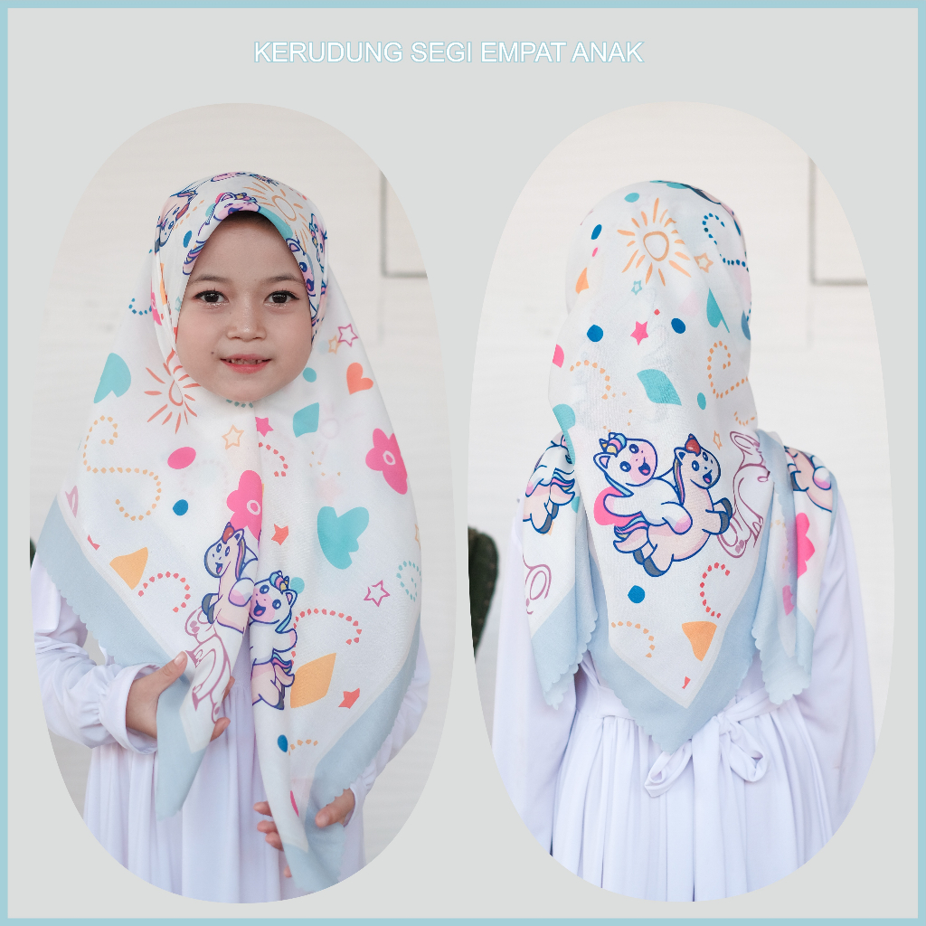 Newest Pony Character Children's Rectangular Headscarf - Children's ...