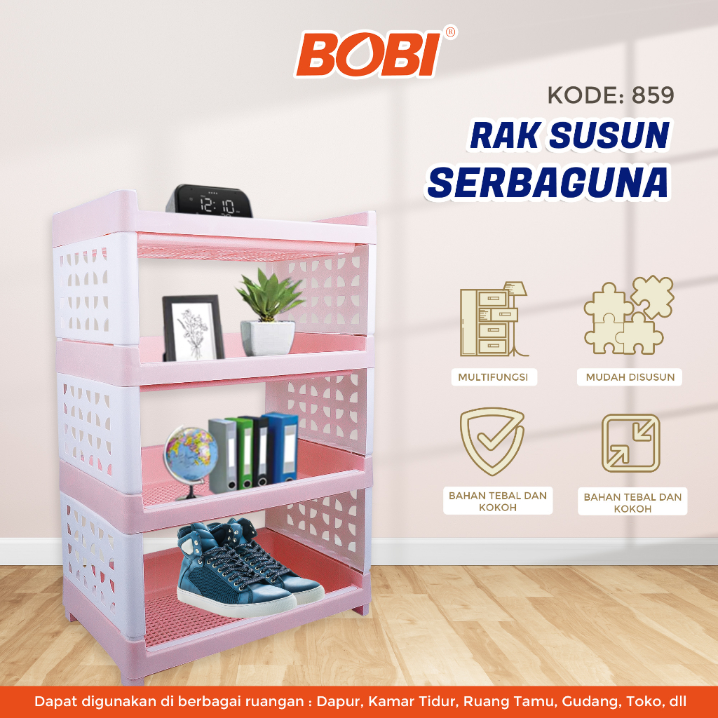 3 Tier Rectangular Multi-Purpose Rack Code 859 // 3 Tier Multi-Purpose ...