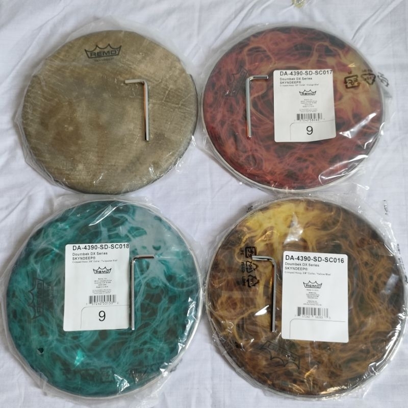 Mika Darbuka Remo original Made in USA Darbuka 8 inch Darbuka 9 inch ...