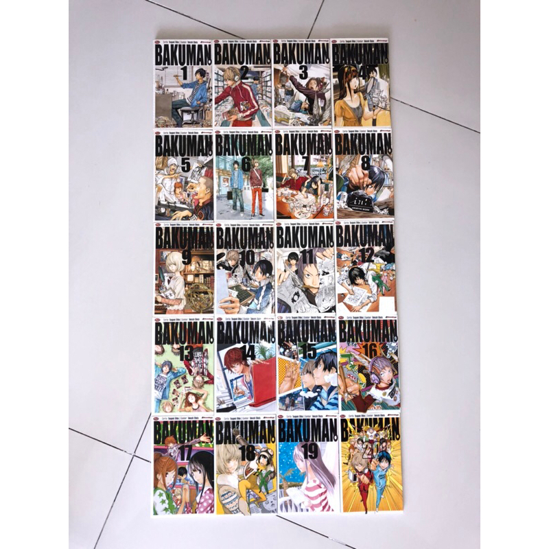 Komik Bakuman Full Set Volume 1-20 (Kolpri) | Shopee Malaysia