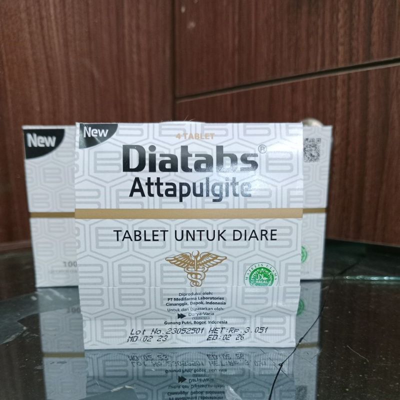 New Diatabs - Tablets for diarrhea (1 Strip@4 Tablets) | Shopee Malaysia