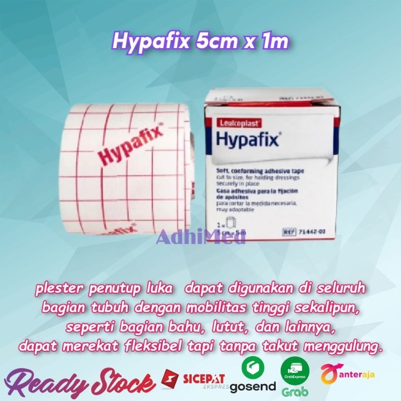 Hypafix 5 cm x 1 m / hypafix wound plaster 5cm x 1m / hypafix 5cm x 1m ...