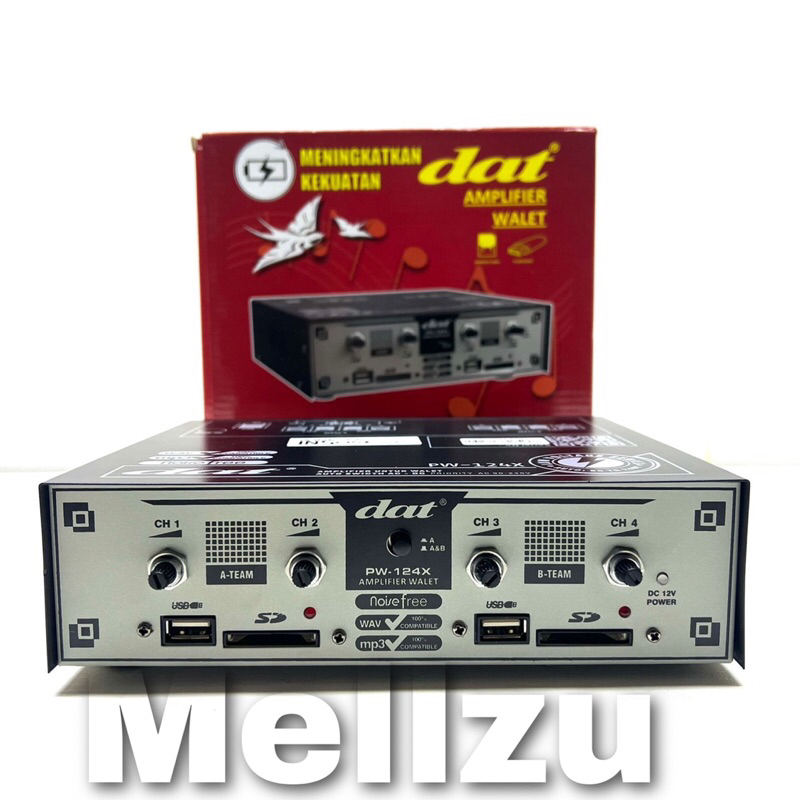 Original DAT PW 124 X Swallow Amplifier DAT PW-124X Swallow Amplifier ...