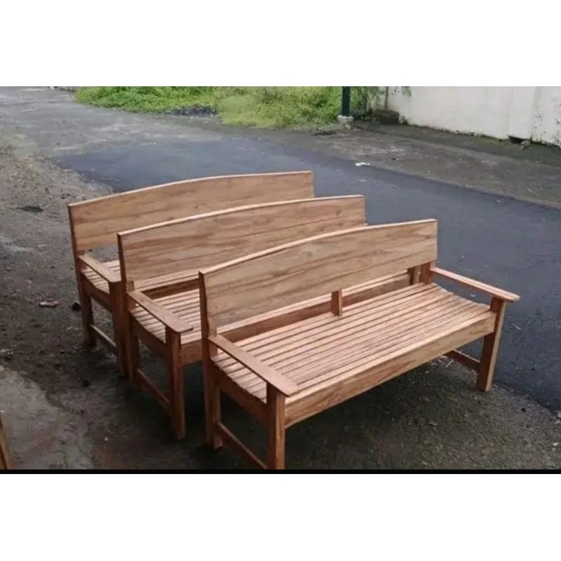 KAYU Long Chair/ Teak Wood Chair | Shopee Malaysia