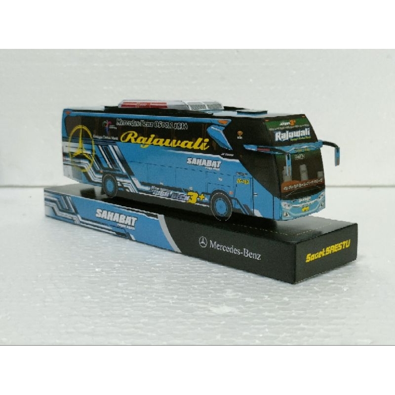 Miniature BIS bus PAPERCRAFT FRIENDS RAJAWALI ADIPUTRO SETRA JETBUS 3 ...
