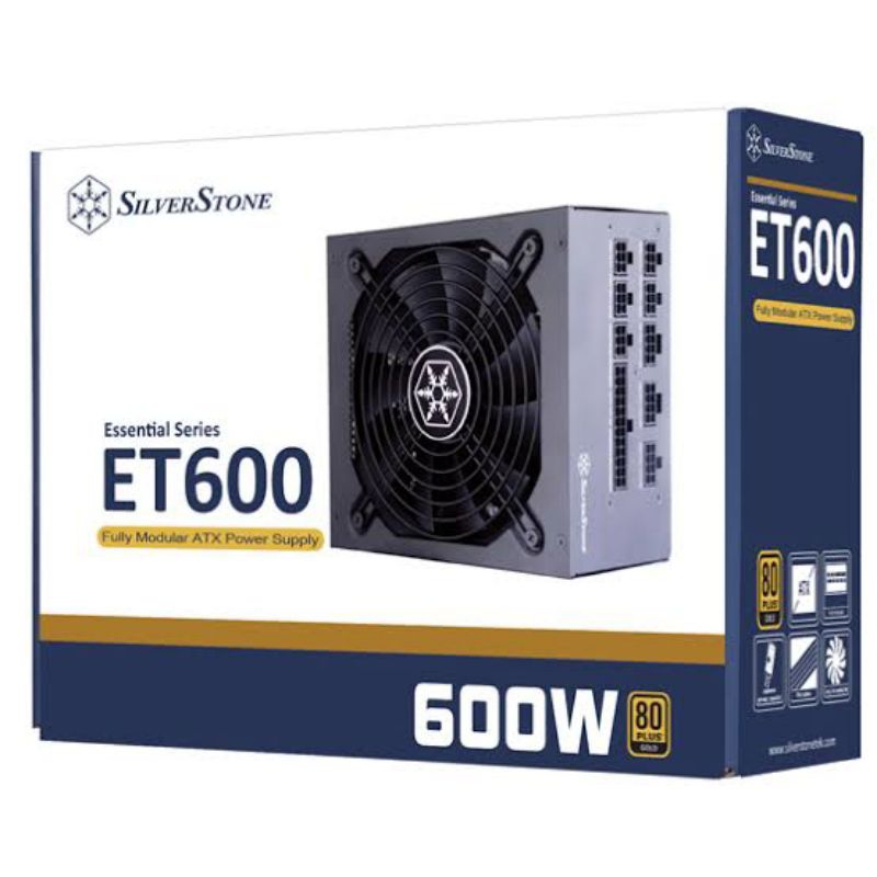 Silverstone Strider Essential Series 600W 80 Plus Gold Power supply ...