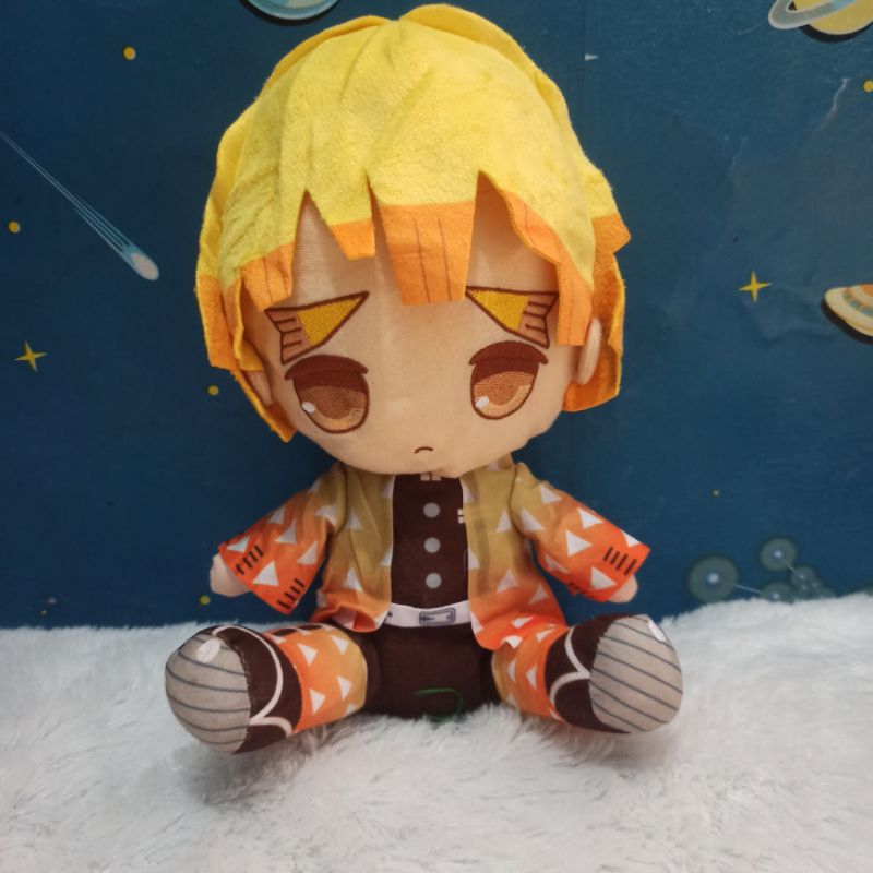 Anime doll agatsuma zenitsu Character kimetsu no yaiba demon slayer ...