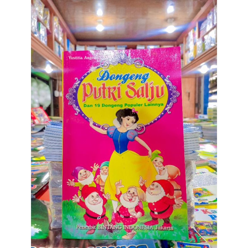 Snow White Fairy Tale Story Book Full Edition Color Shopee Malaysia