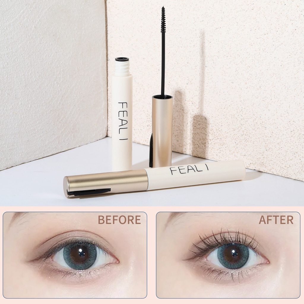 Feali Mascara Waterproof Long Lasting Volumizing Eye Lash Makeup ...