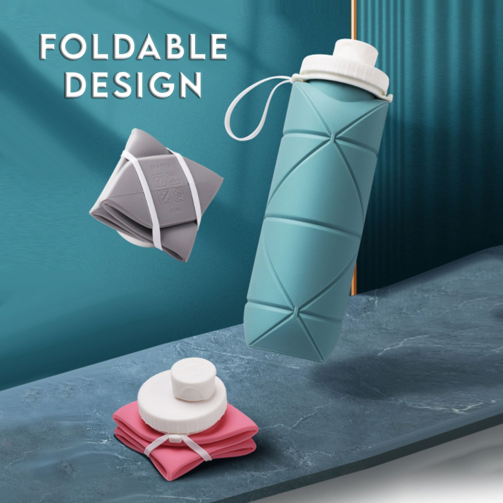 Origami Folding Drinking Bottle/Collapsible Water Bottle 700ml/Origami ...