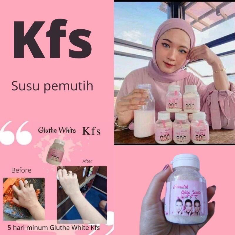 Glutawhite KFS ORIGINAL/ KFS WHITENING MILK/ ORIGINAL KFS GLUTA WHITE ...