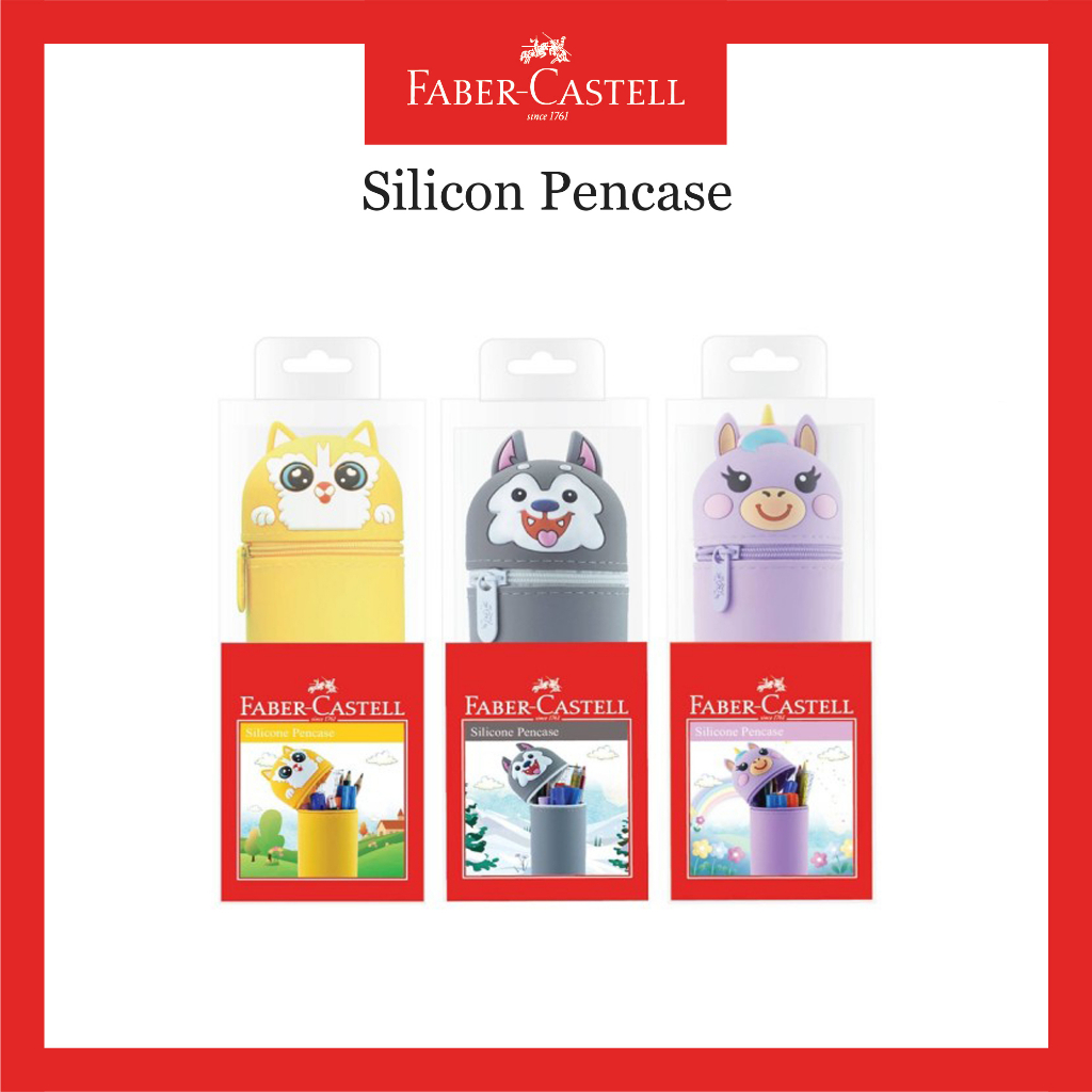 Softcase / Faber Castell Pencil Case / Character Silicon Pencase ...