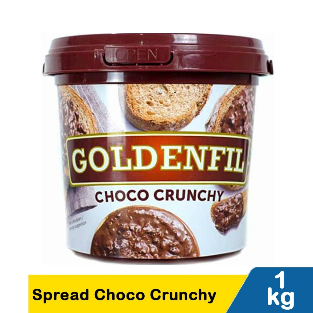Goldenfil Choco Crunchy Chocolate Jam 1Kg | Shopee Malaysia