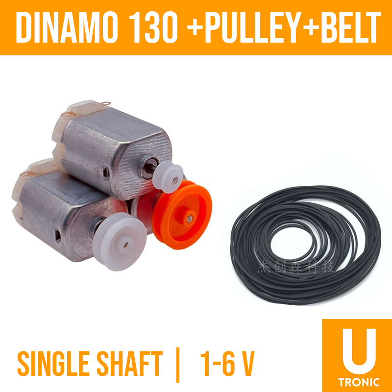 Motor Dynamo plus PULLEY and BELT (130VX) | Shopee Malaysia