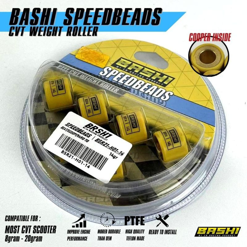 ROLLER TEVLON BASHI GENIO VARIO125/150/160 BEAT DELUXE PCX 150/160 ADV ...