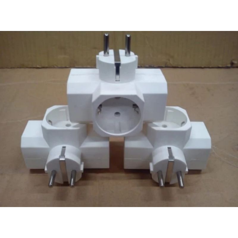 Broco Ground T Plug 3 Holes/ Three Hole Electrical Plug | Shopee Malaysia