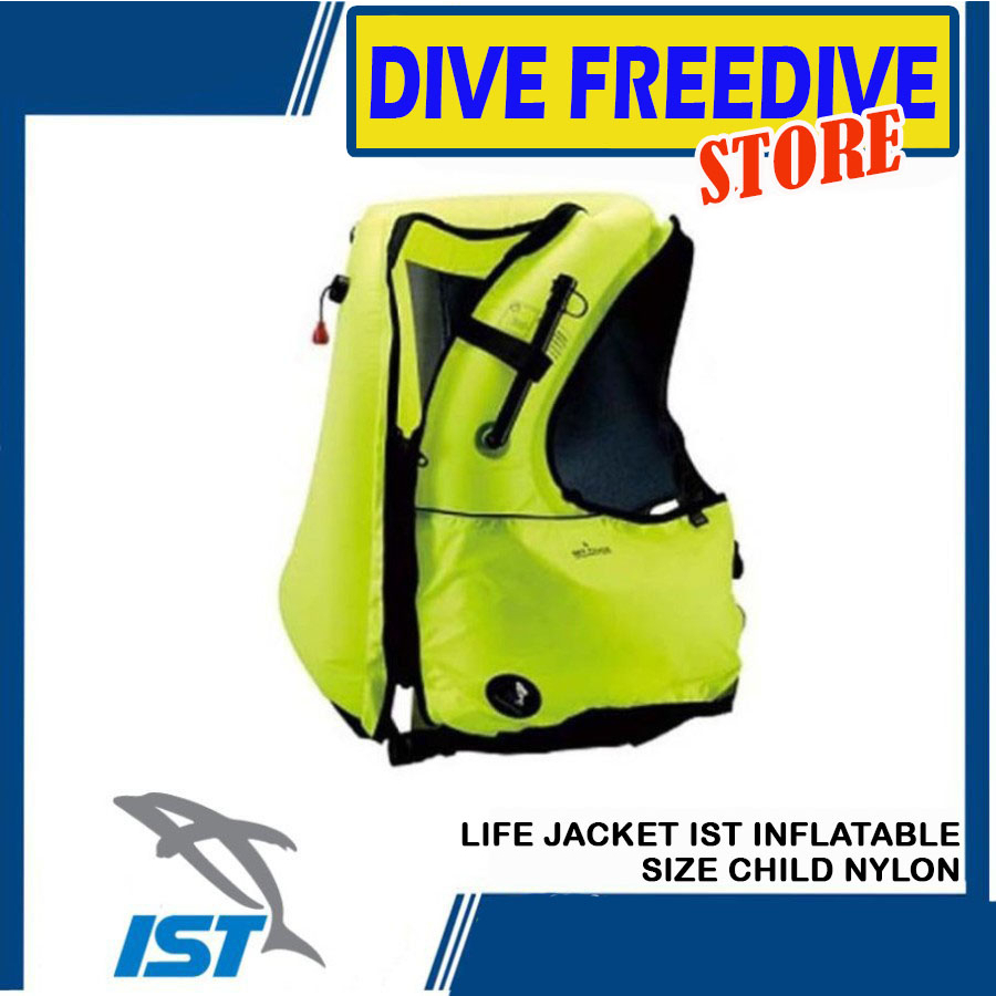 Buoy Vest Life Jacket IST Inflatable Junior Safety Rescue Inflatable ...