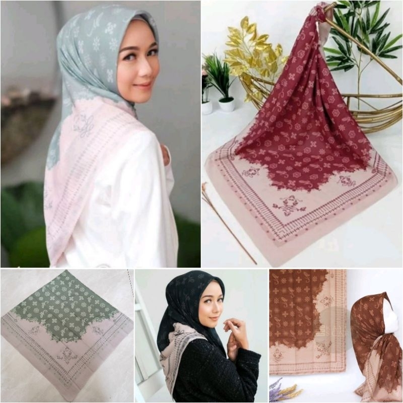Laser Cut Laser Cut Rectangular Hijab | The Latest Brik Motif Hijab ...
